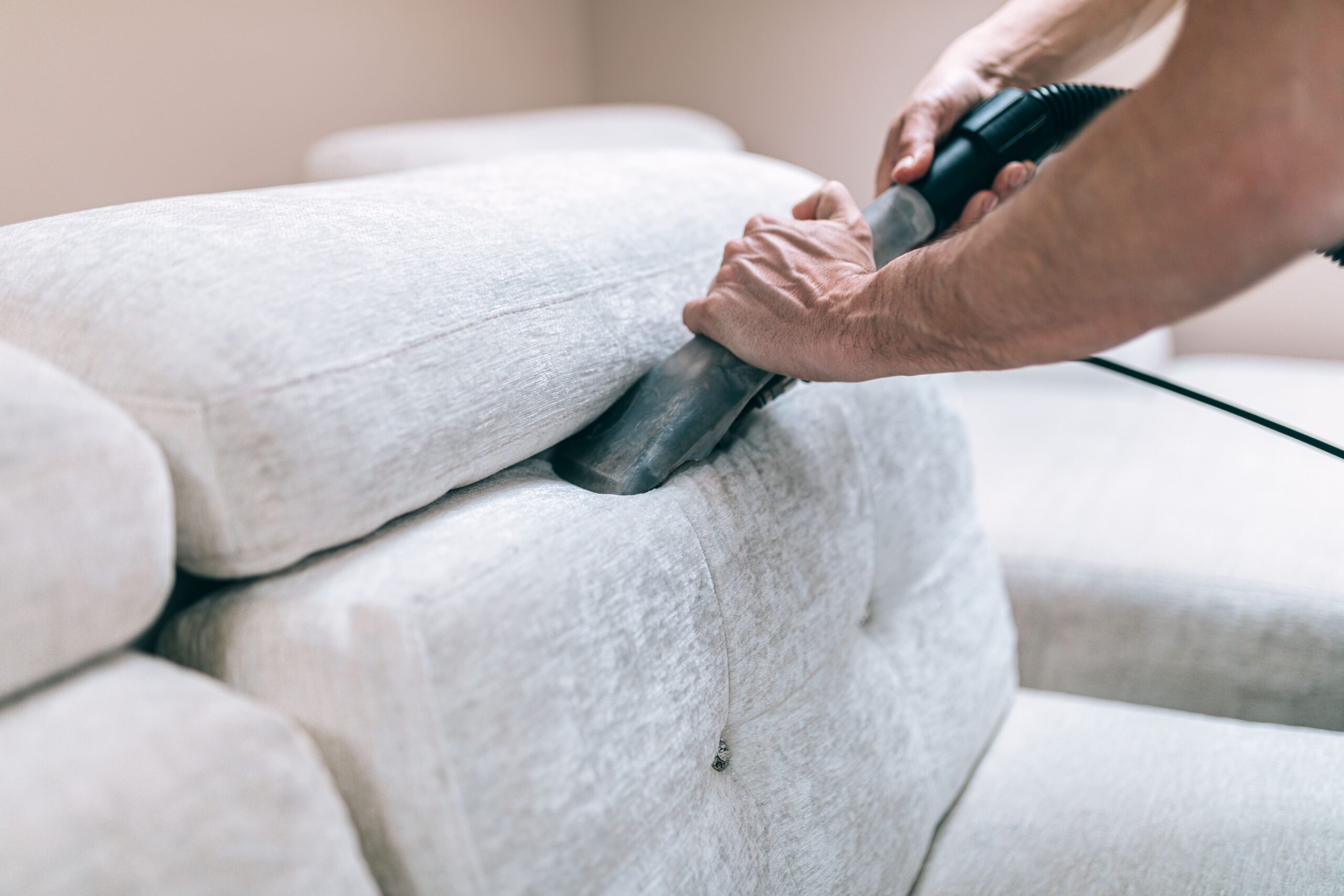 DEEP STEAM CLEANING OF ALL CARPETS AND UPHOLSTERY